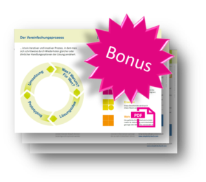 Bonusmaterial Zusammenfassung Prinzipien Simplicity Hartschen ...