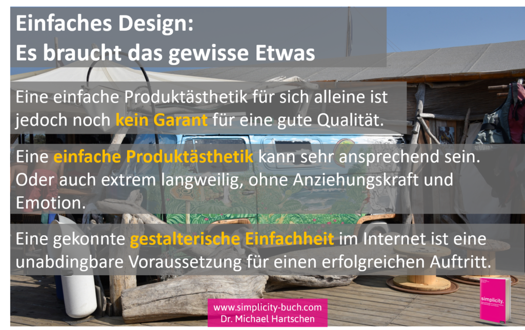 Einfaches Design: Es braucht das gewisse Etwas - simplicity. Buch